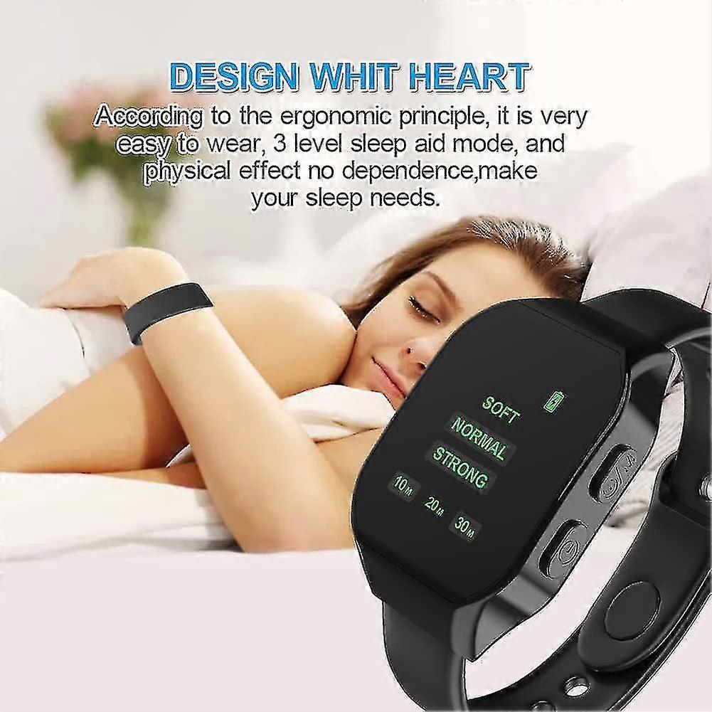 Sleep Aid Wristband Watch Device,microcurrent Anti Anxiety Insomnia ...