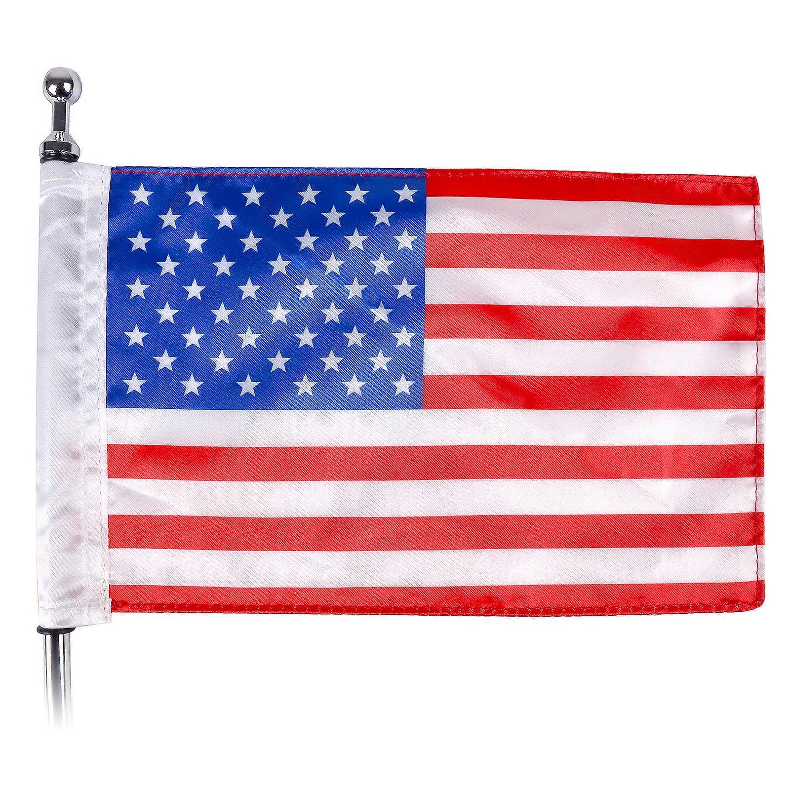 Rear Side Flag Pole Mount Motorcycle Luggage Rack Flag Shelf With Base ...