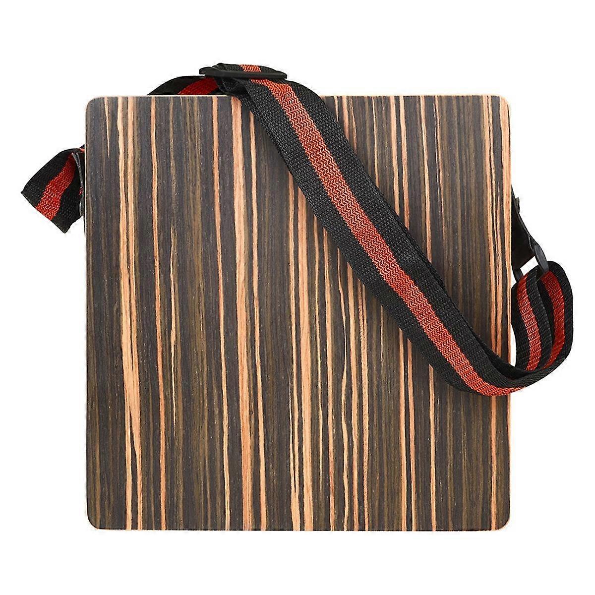 Travel Cajon Drum, Portable Adjustable Tone Thick Wooden Cajon with ...