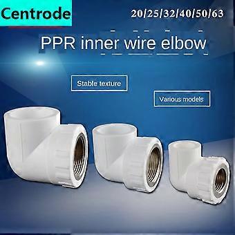 4PCS Pipe Fittings PPR20 / 25/32/40 Inner Wire Elbow Reducer 1/2 IN 3/4 IN 1 IN PPR Adapter ...