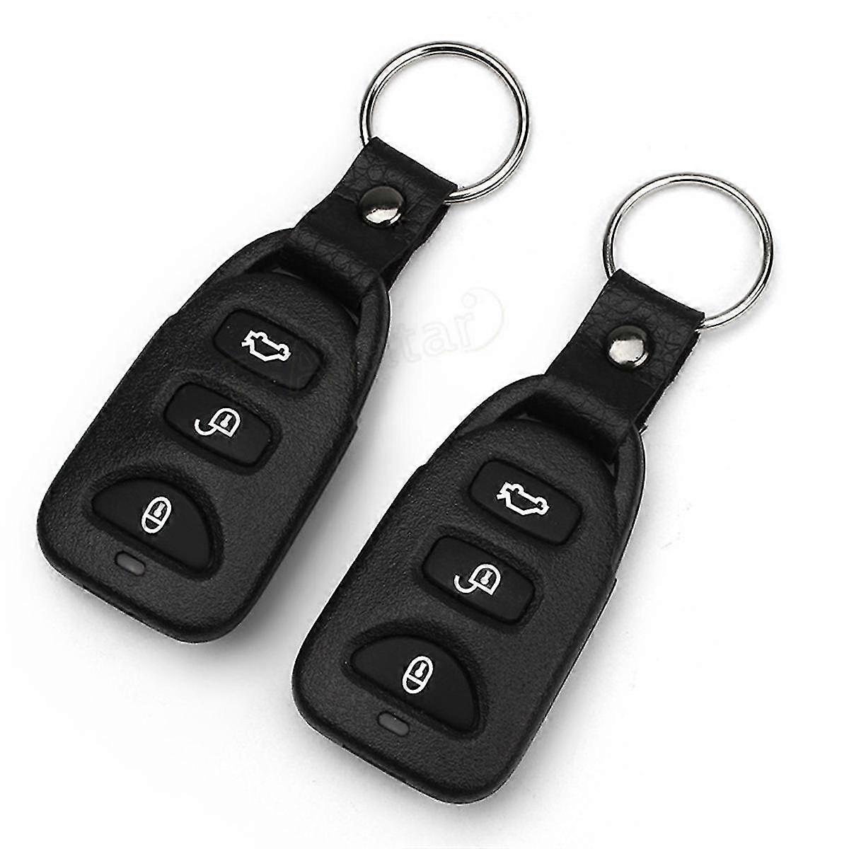 Car Remote Central Door Lock Keyless System Central Locking W/car Alarm ...