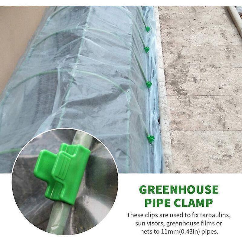 Greenhouse Fixings, 20 Pack Greenhouse Film Fixing Clips, Laminated ...