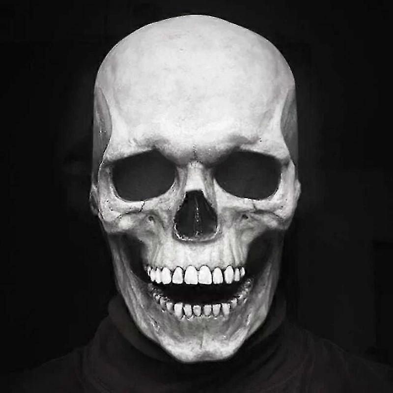 Full Head Skull Mask Halloween Mask Latex Mask Skull Mask Horror ...