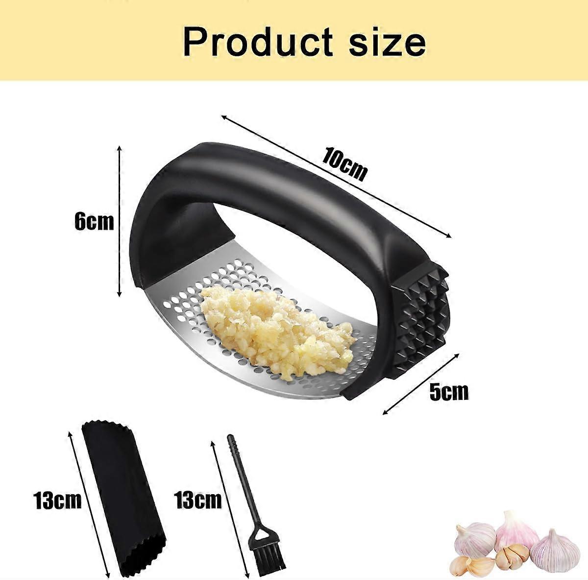 Garlic Press, Garlic Press, Stainless Steel Garlic Press, Stainless ...