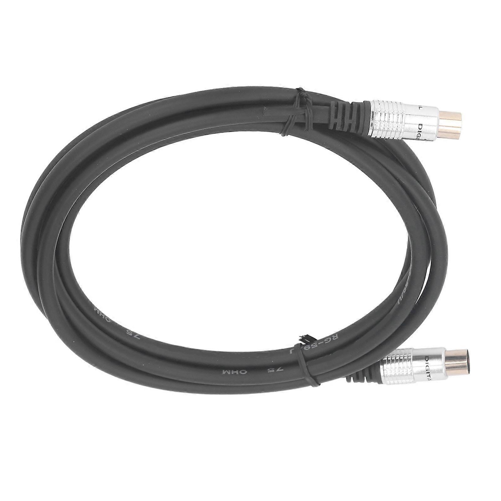 Coaxial TV Cable 9.5mm Male to Male for Cable Modems Set Top Boxes ...