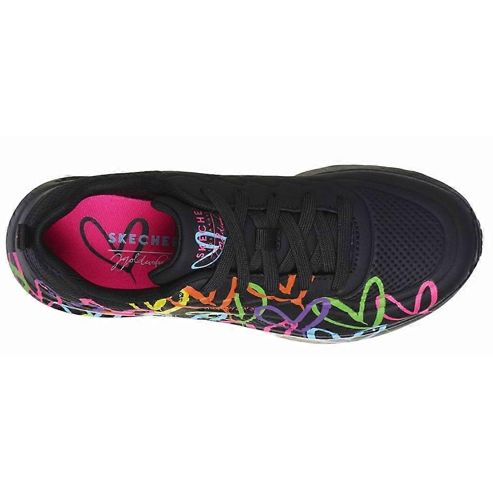 Skechers Uno Light Heart Of 177977BKMT universal all year women | Fruugo UK