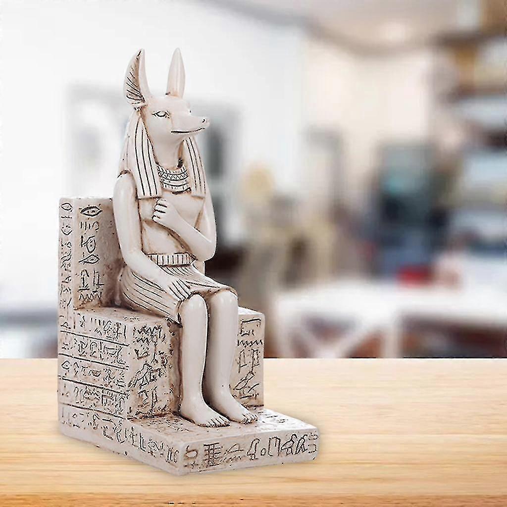 Anubis Figurine Statue - Ancient Egyptian Mythology Decoration for ...