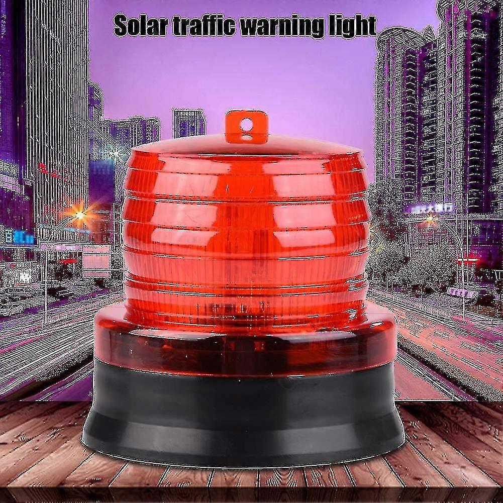 Warning Light Flashing Solar Emergency Backup Magnetic Led Beacon ...