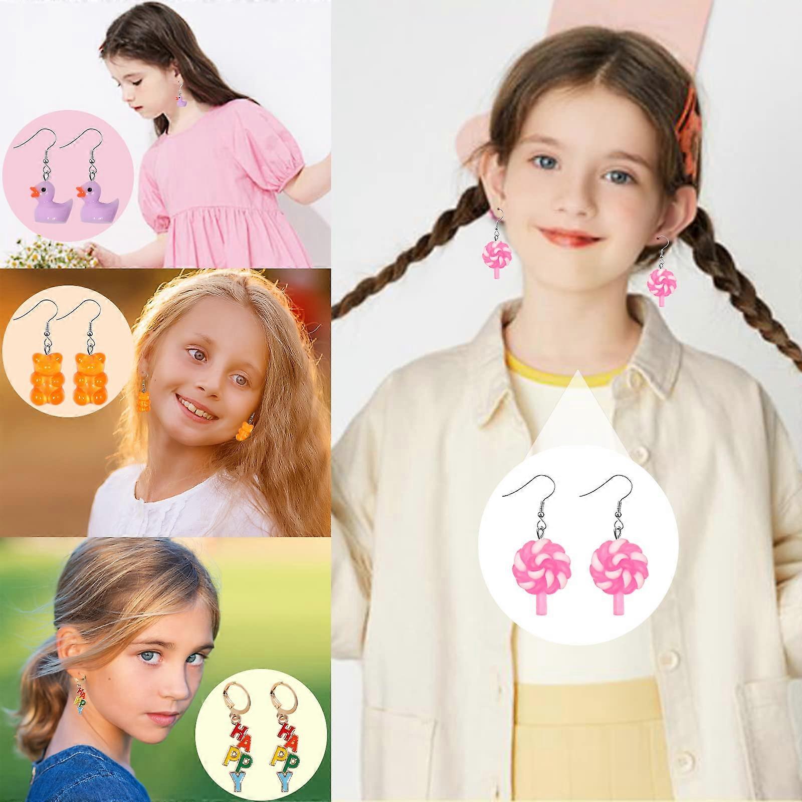 Weird Cute Earrings Funny Kawaii Indie Funky Earrings Including Gummy ...