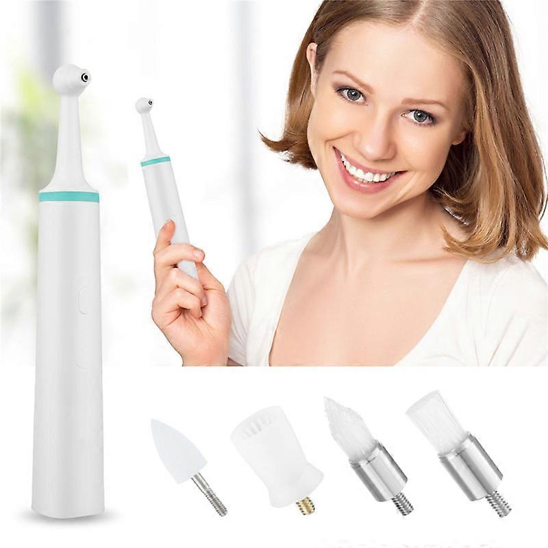Electric Tooth Polisher Dental Teeth Whitening Kit Tartar Eliminator ...