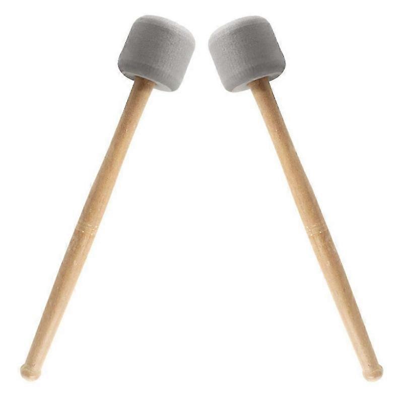 4Pcs Bass Drum Mallets Sticks Mallets Foam Head Drum Mallets for ...