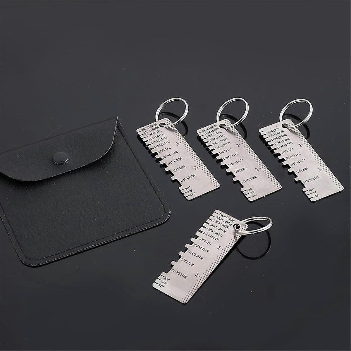 Shingle Gauge Welding Tools Wire/Metal Sheet Thickness Gauge Stainless ...