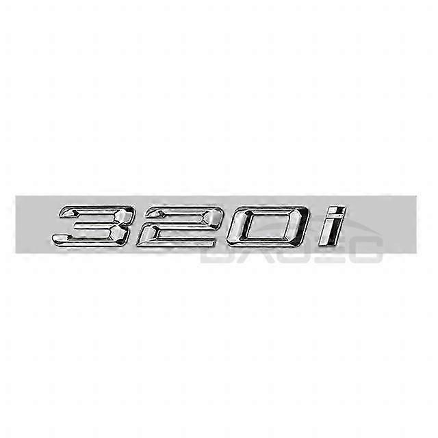 Car 3d Abs Trunk Letters Logo Badge Emblem Decal Sticker For Bmw 3 ...