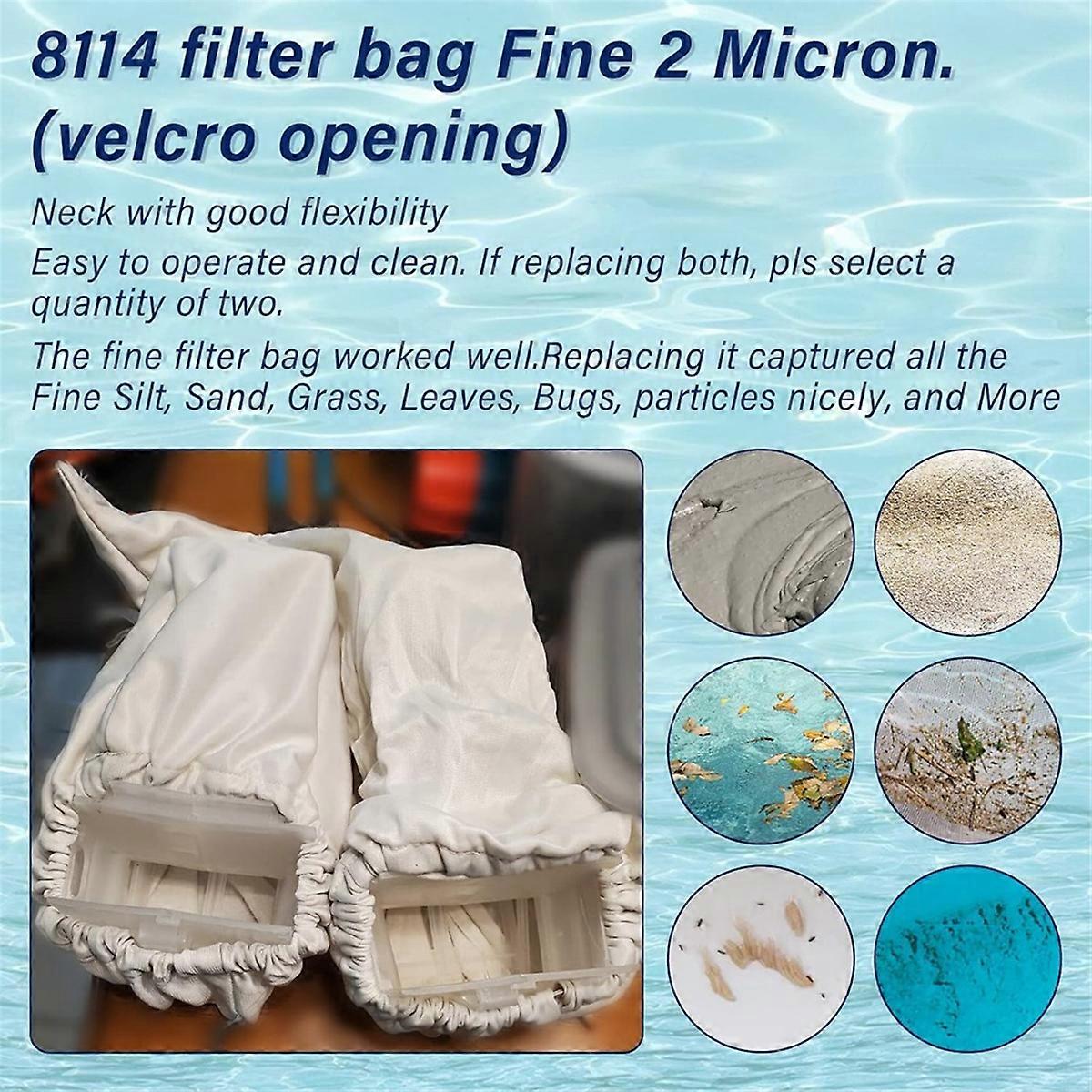Pool Cleaner Fine Filter Bag Replacement for Aquabot Filter Bag | Fruugo UK
