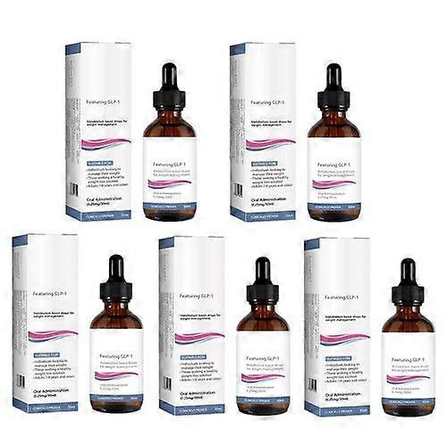 1-5pcs Metabolism Vitamin Drops for Unisex GLP-1 Metabolism Drops ...