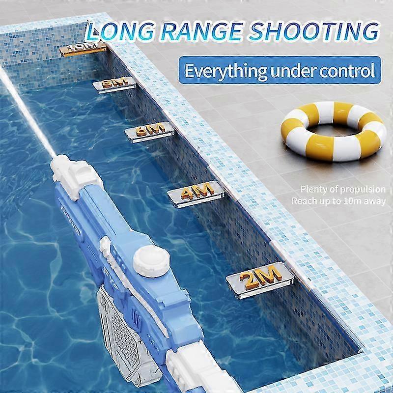 55cm Water Spray Gun Toy for Kids, Portable Summer Beach Outdoor Battle ...