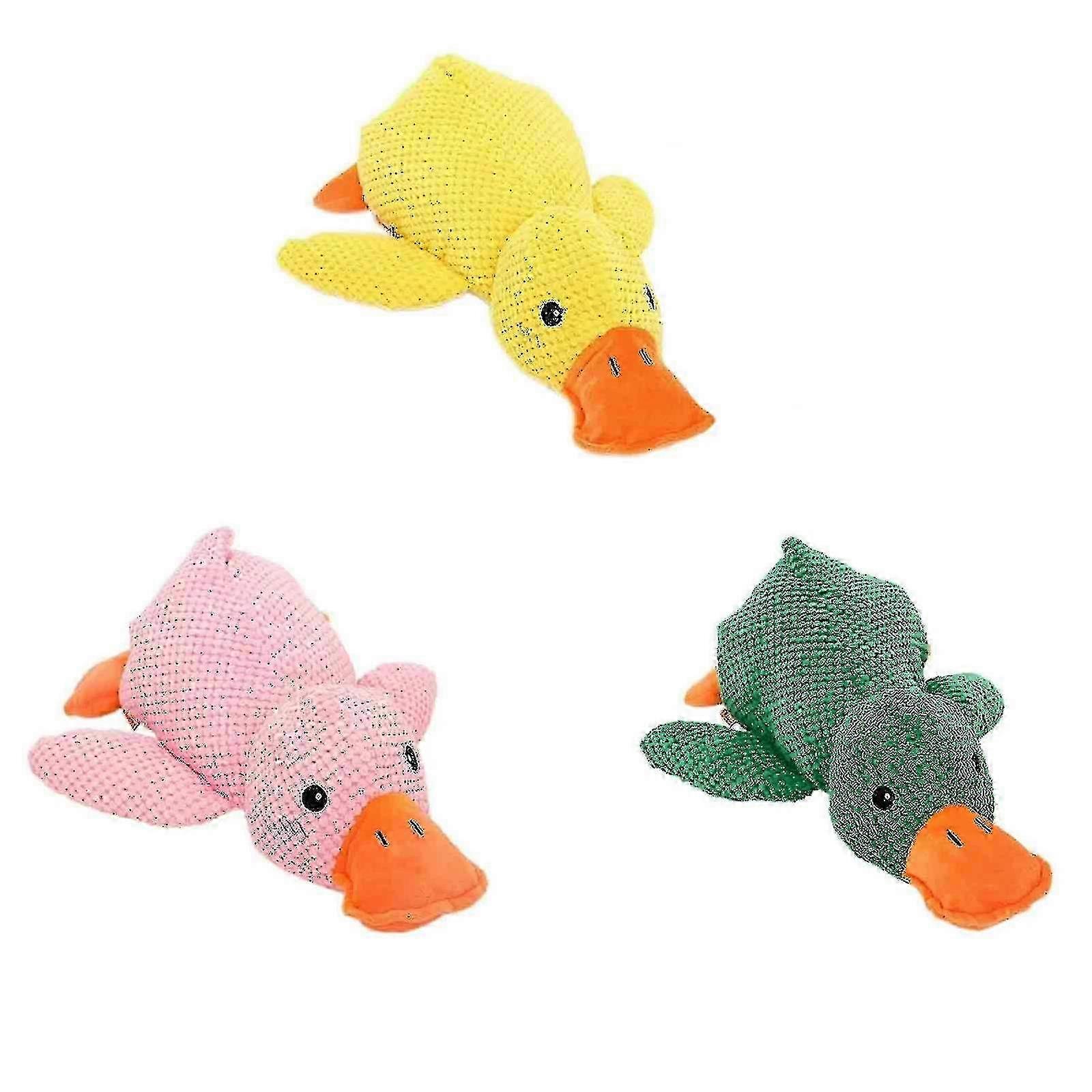 Interactive Quacking Duck Toy Compatible With Dog With Real Quack Sound ...