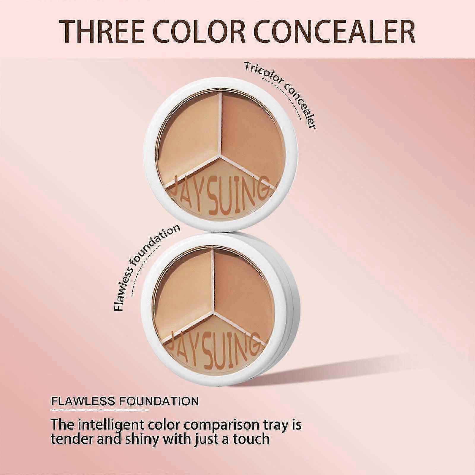 Waterproof Three-Color Concealer for Scars, Spots & Dark Circles ...
