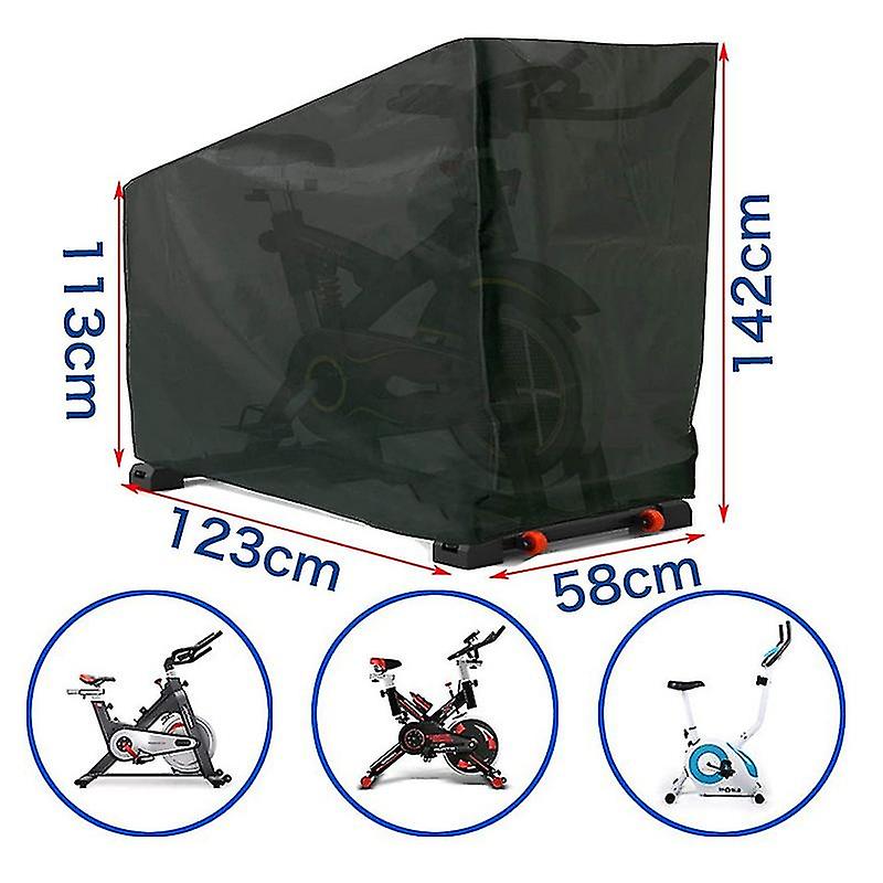 Exercise Stationary Bike Cover, Indoor Cycling Protect, Dustproof ...