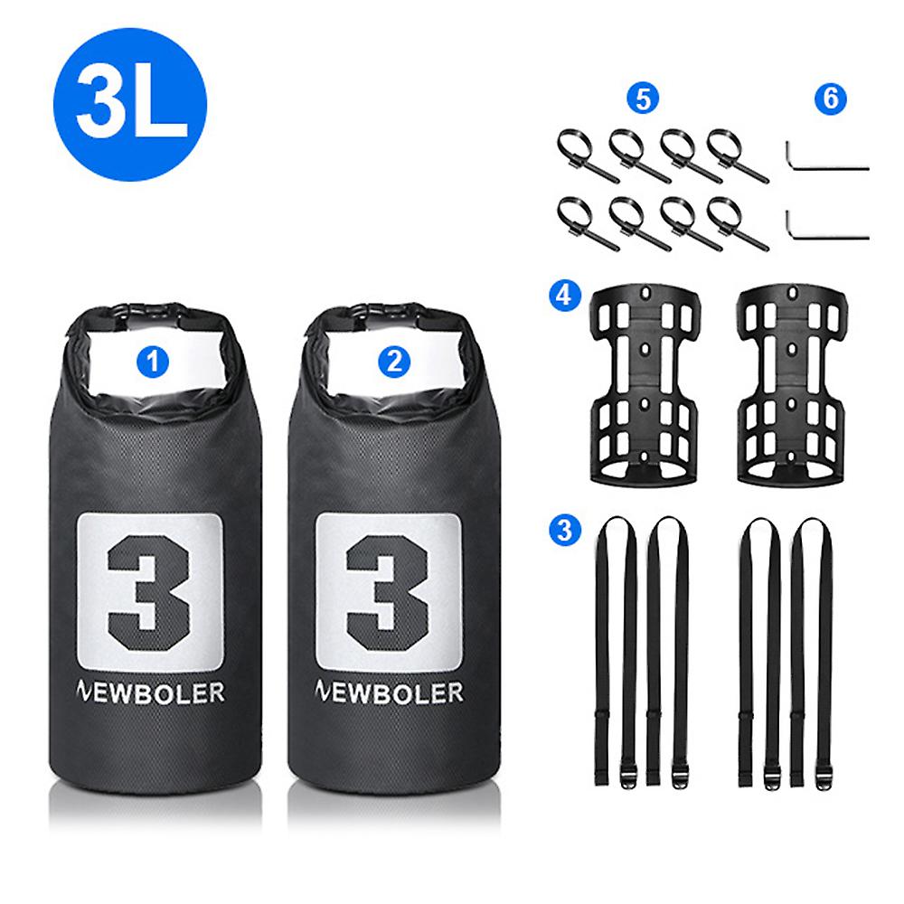 3l/7l Bike Fork Bag Waterproof Roll Top Dry Cycling Pack Bike | Fruugo UK