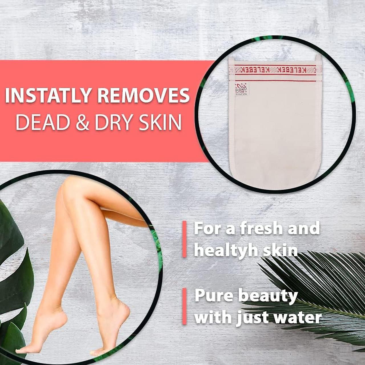 Kelebek Kese Turkish Hammam Bath Glove Skin Exfoliating Glove Spa Keses ...