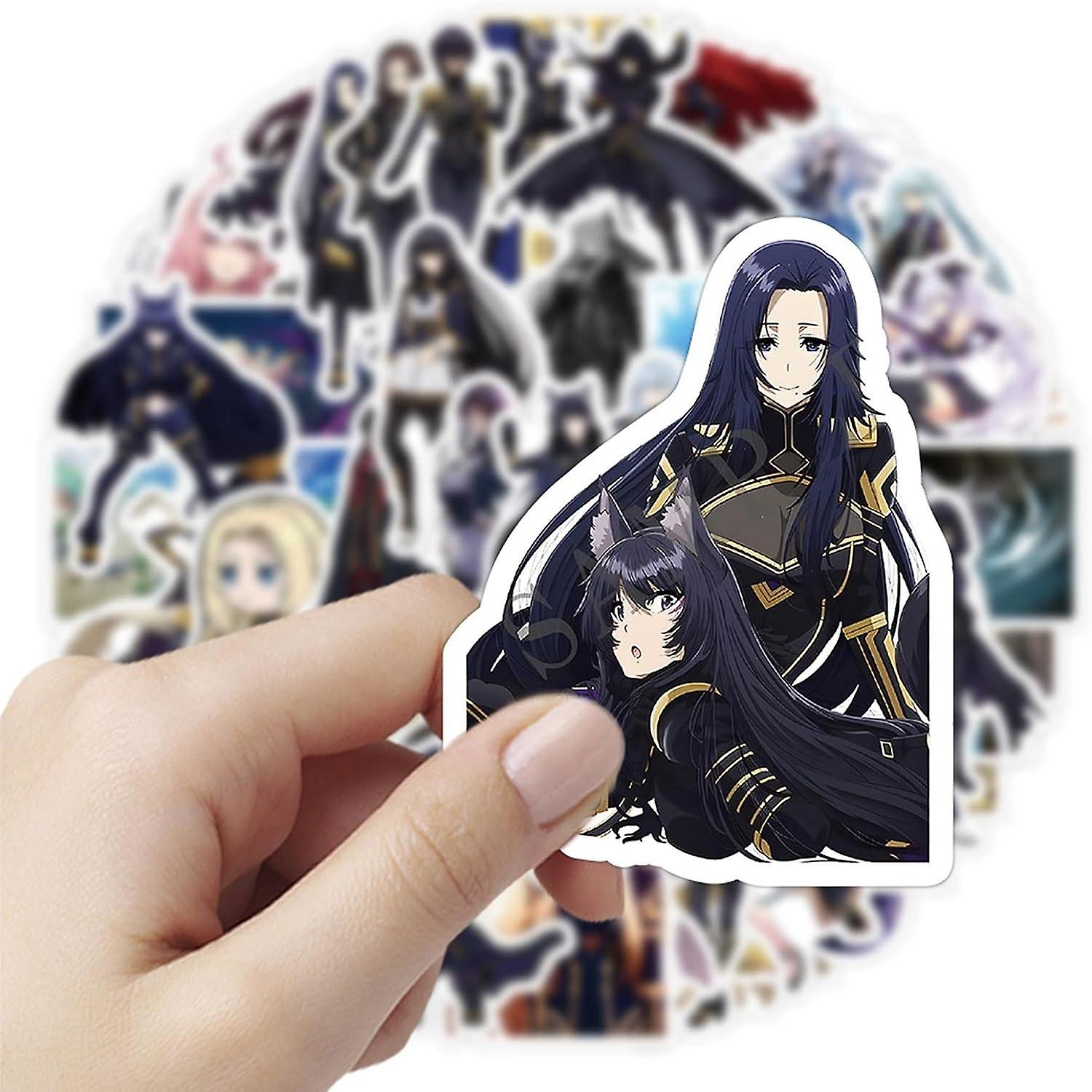50pcs The Eminence In Shadow Stickers For Laptop, Cool Japanese Cartoon ...