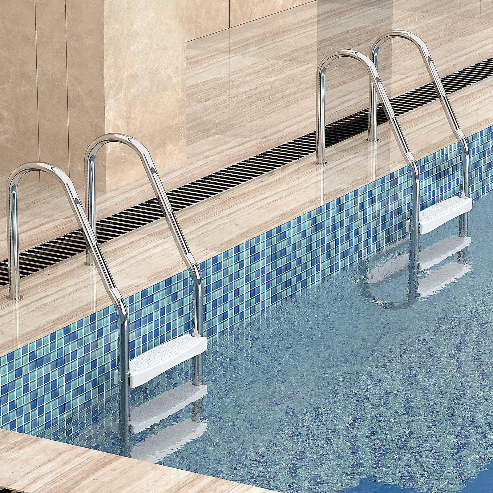 Pool Pedal Universal Heavy-Duty Anti-Slip Safer Step Design Anti-rust ...