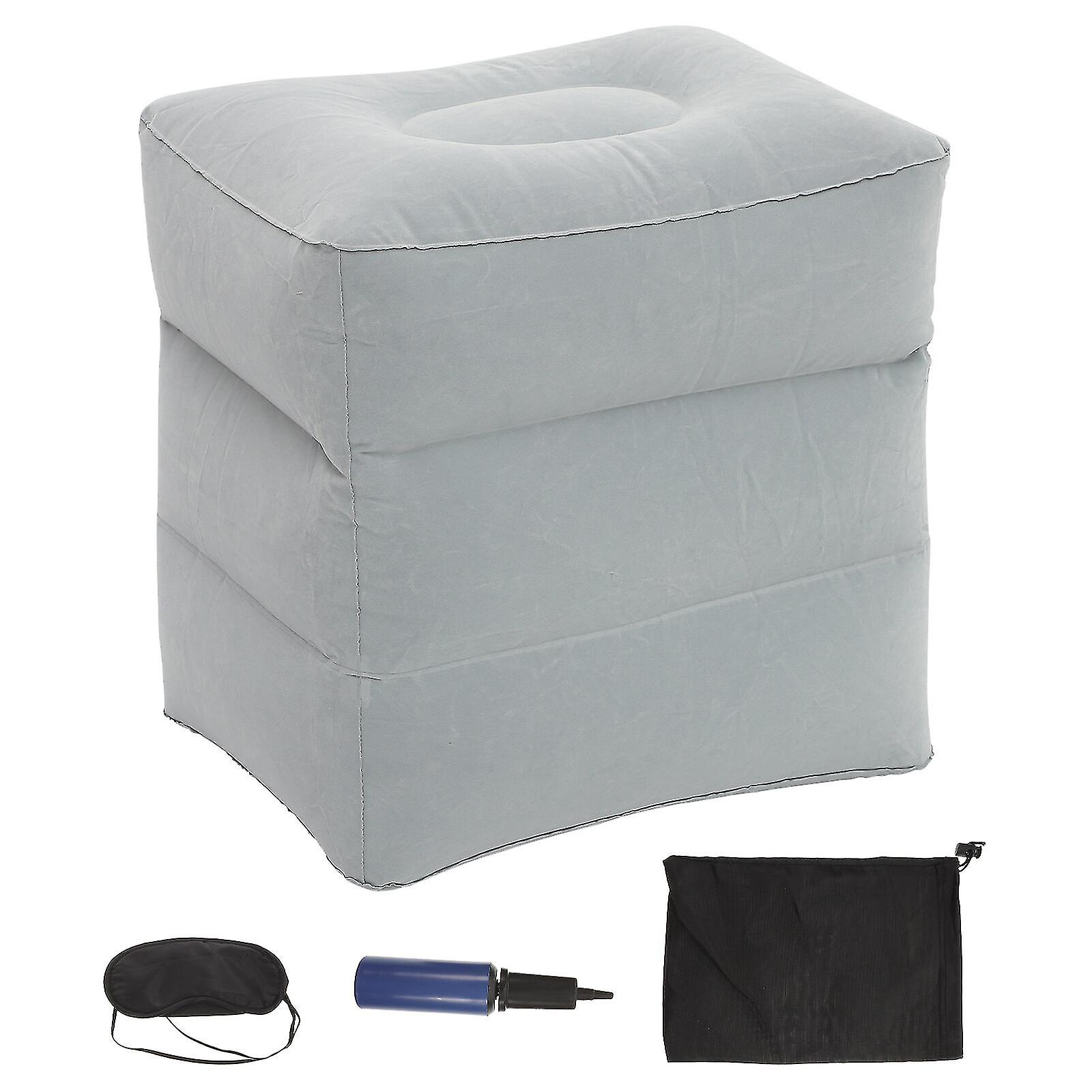 Kids Step Stool Foot Rest Plane Inflatable Foot Pillow Inflatable ...