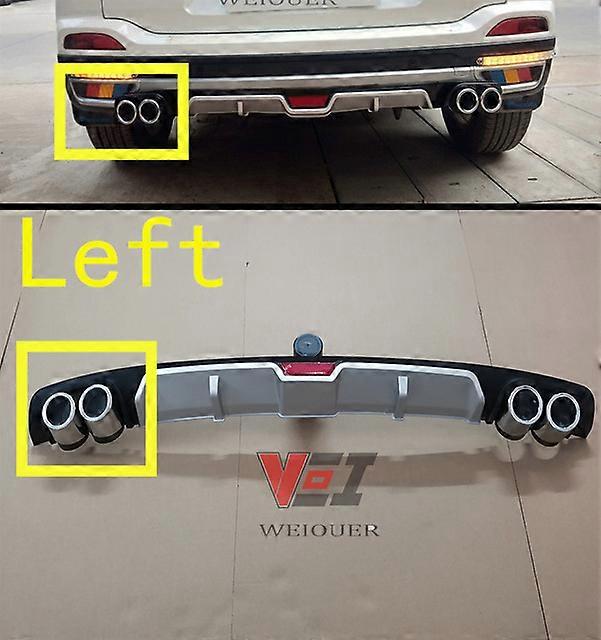 For Car Rear Bumper Rear Spoiler Diffuser Tips | Fruugo UK