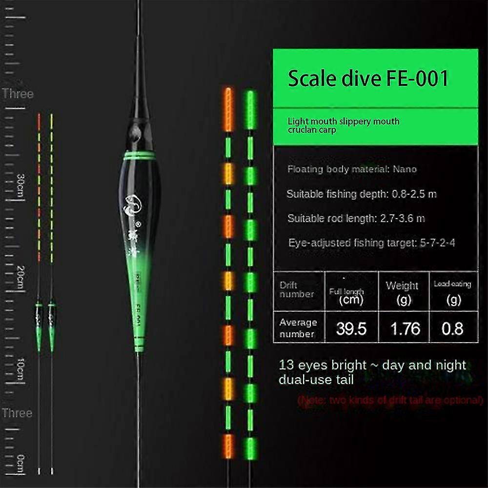 Fishing Float Top Luminous Drift Tail Super Bright Night Fishing LED ...