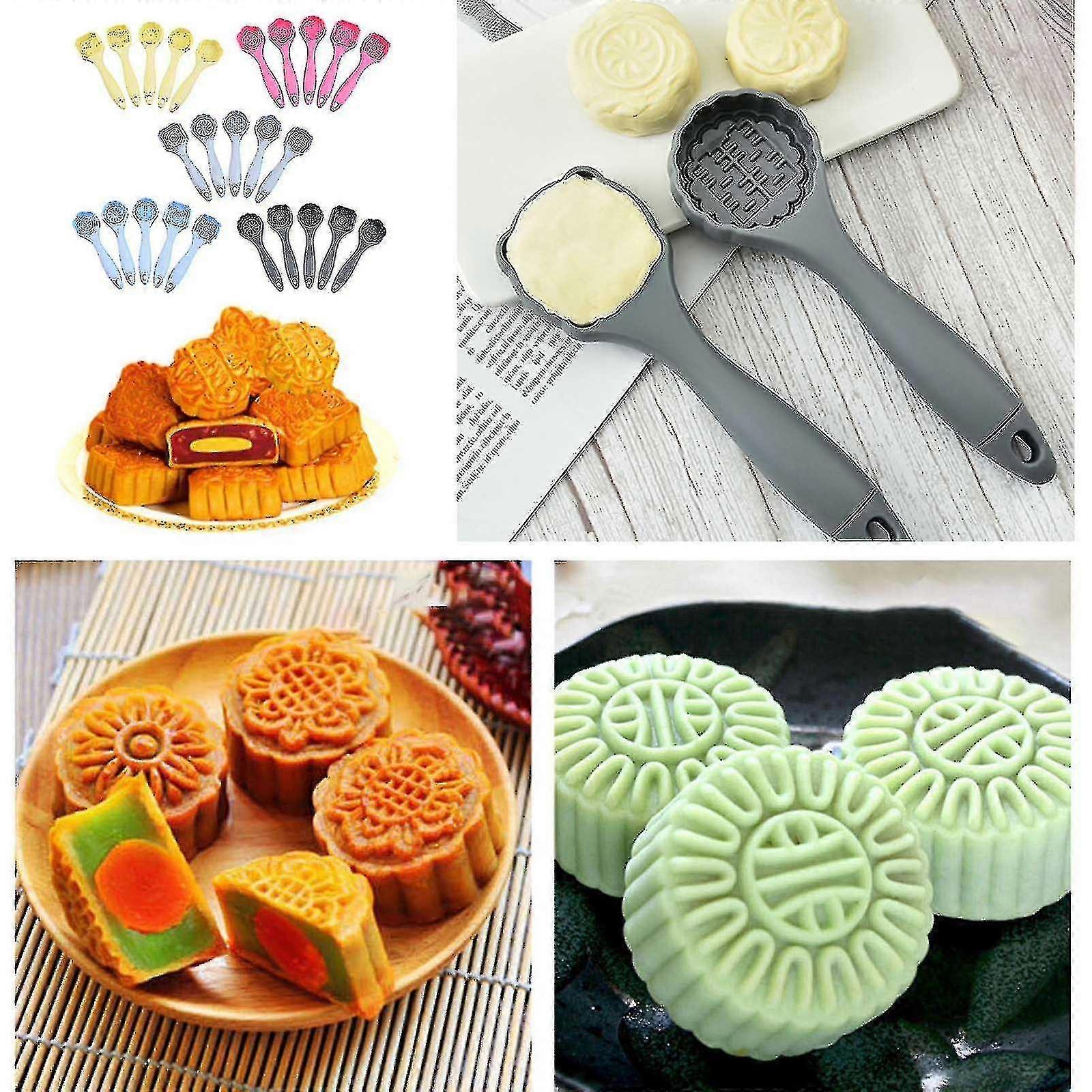 Plastic Maamoul Mold Cookie Cake Baking Decorating Mould Diy Mooncake ...