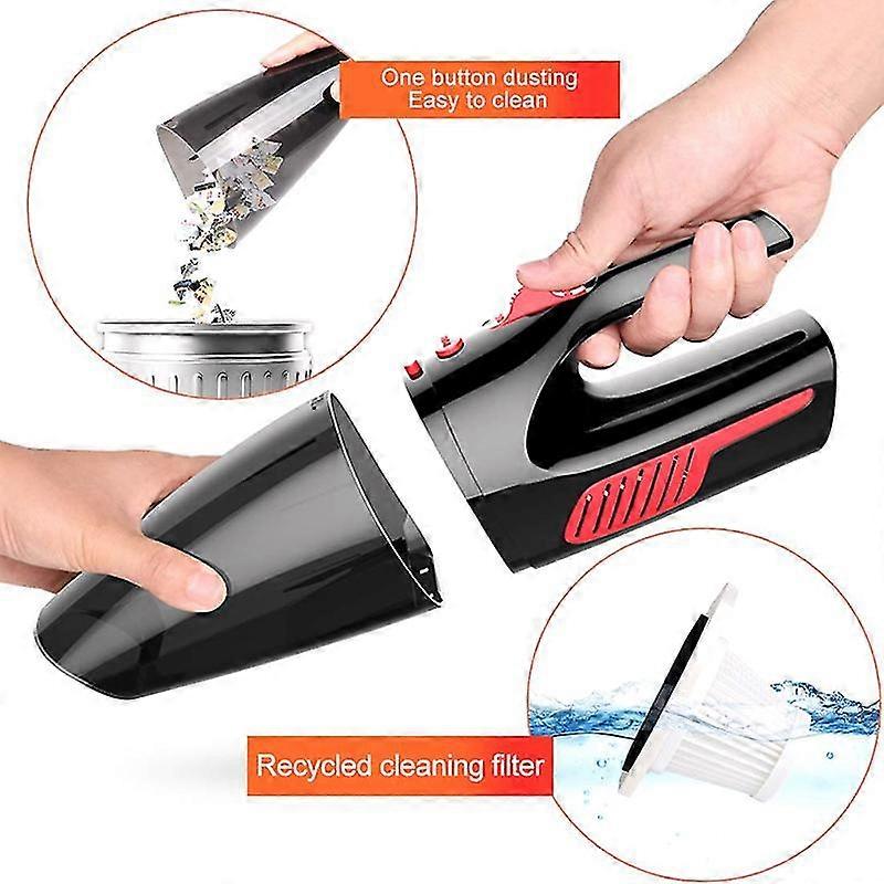 Handheld Vacuum, Hand Vacuum Cordless With High Power, Mini Vacuum ...