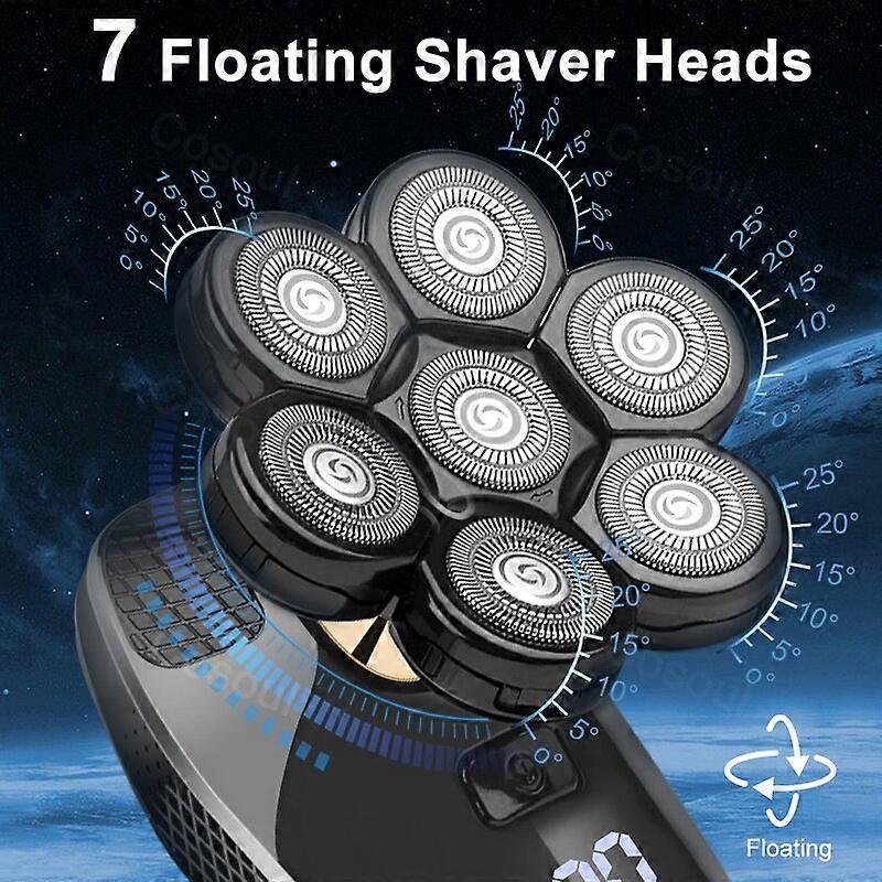 Shaver for Men Electric Shaver Powerful Bald Head Shaver Beard Shaving ...