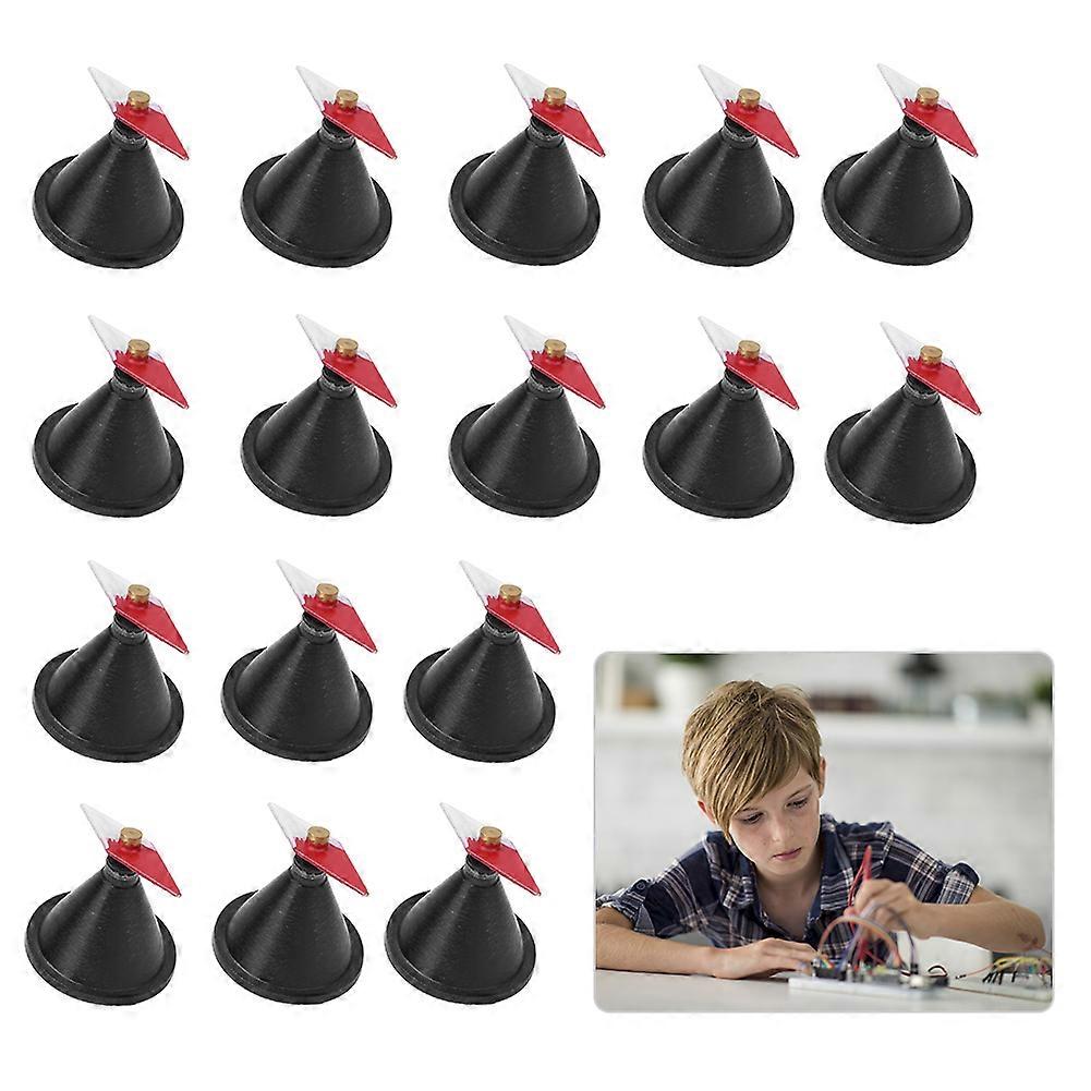 16pcs Rhombus Small Magnetic Needle with Stand Physical Experiment ...