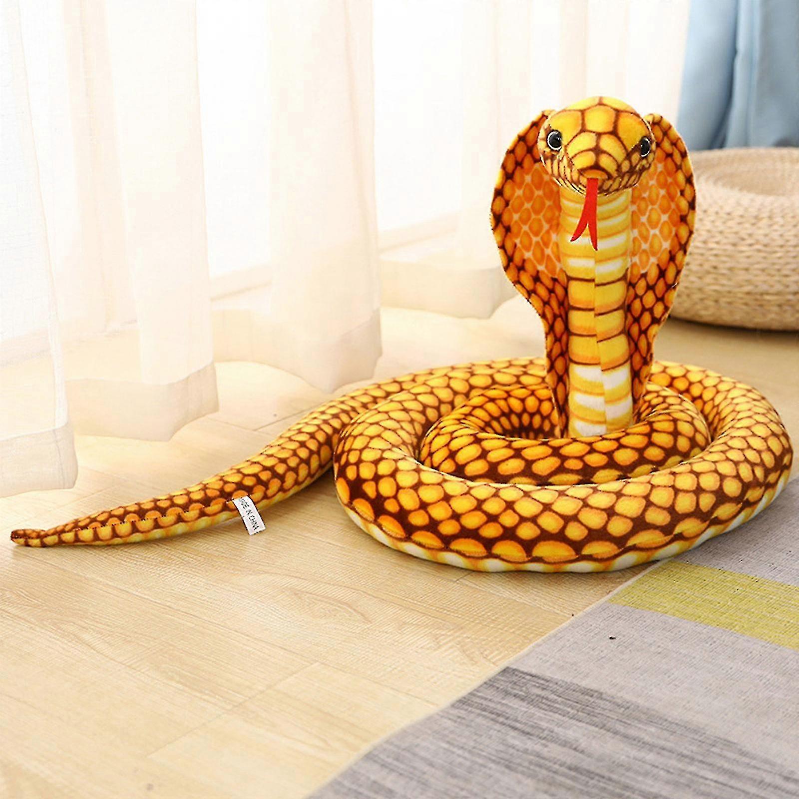 2.4m Realistic Rubber Fake Snake Garden Props Halloween Joke Prank ...