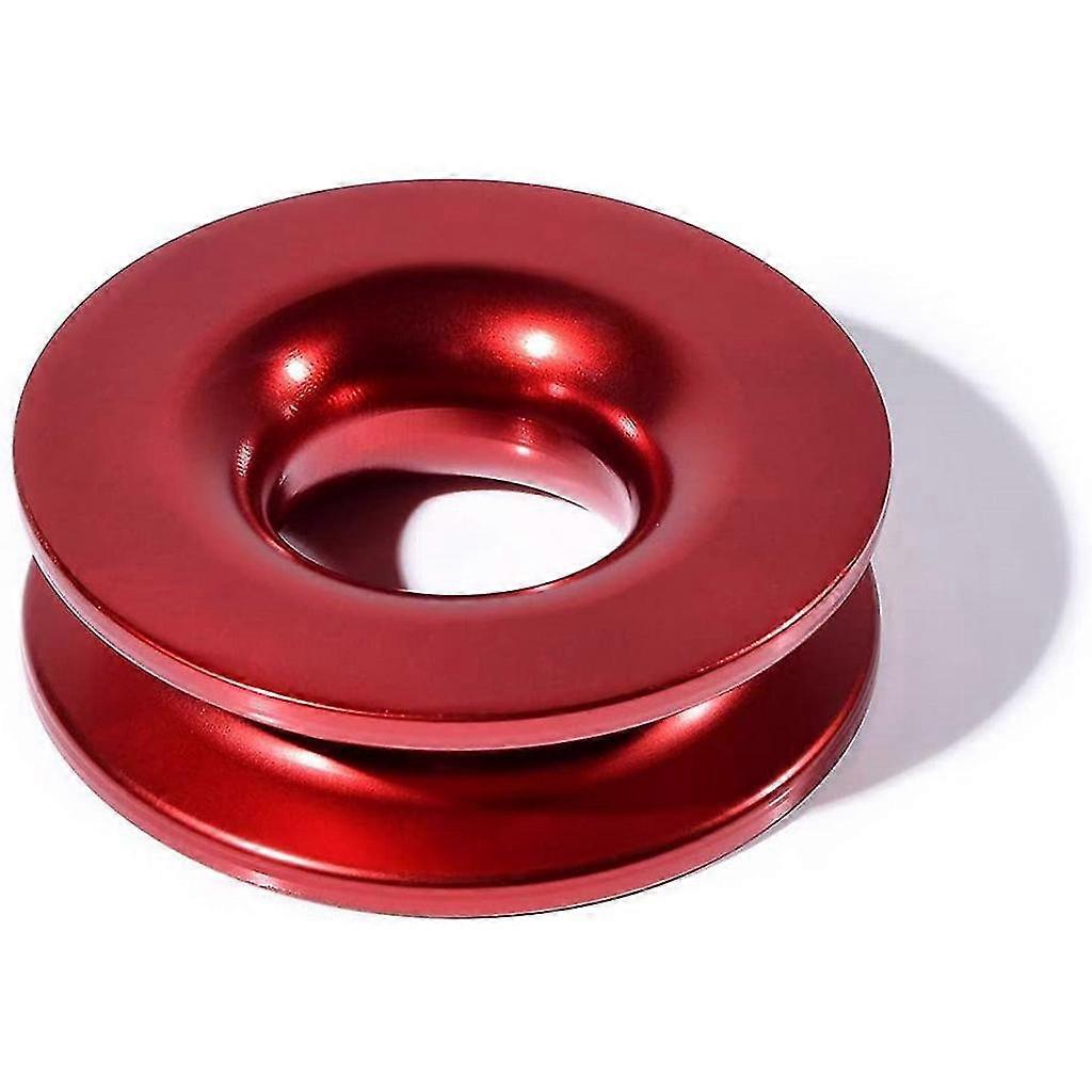 Snatch Block Recovery Ring 3/8 1/2" Winch Pulley System For Tow Rope ...
