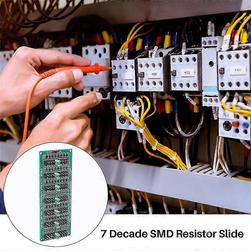 7 Decade 1r - 9999999r Programmable Smd Resistor Slide Resistor Board ...