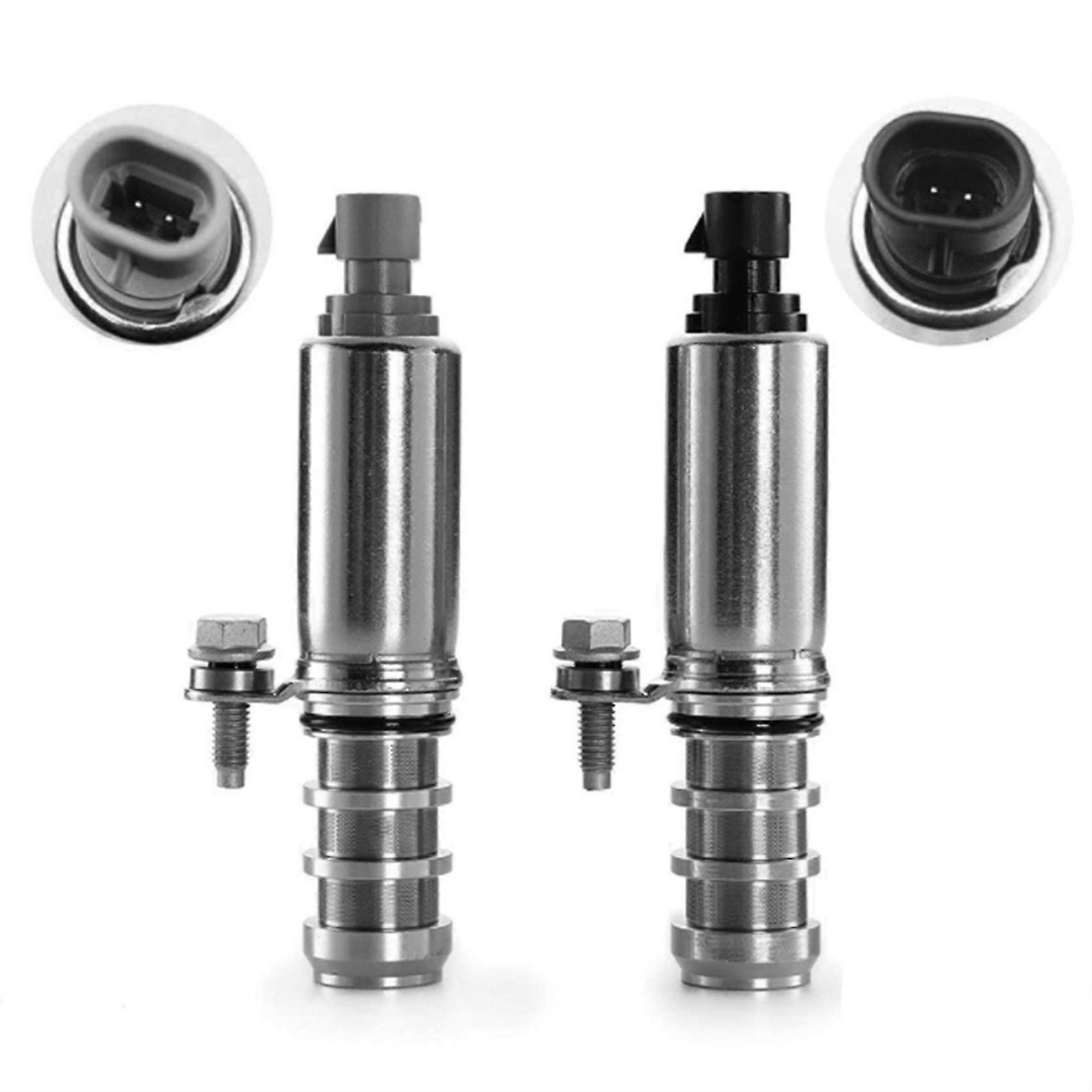 2Pcs Intake & Exhaust Camshaft Position Actuator Solenoid Valve Kit for ...