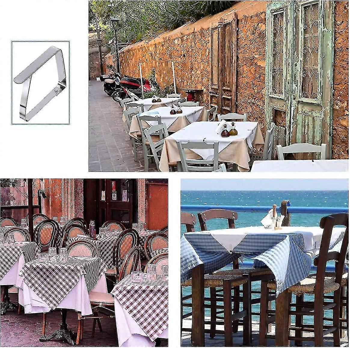 Outdoor Tablecloth Clips Large Table Cover Clamps For 2 Inch Thick ...
