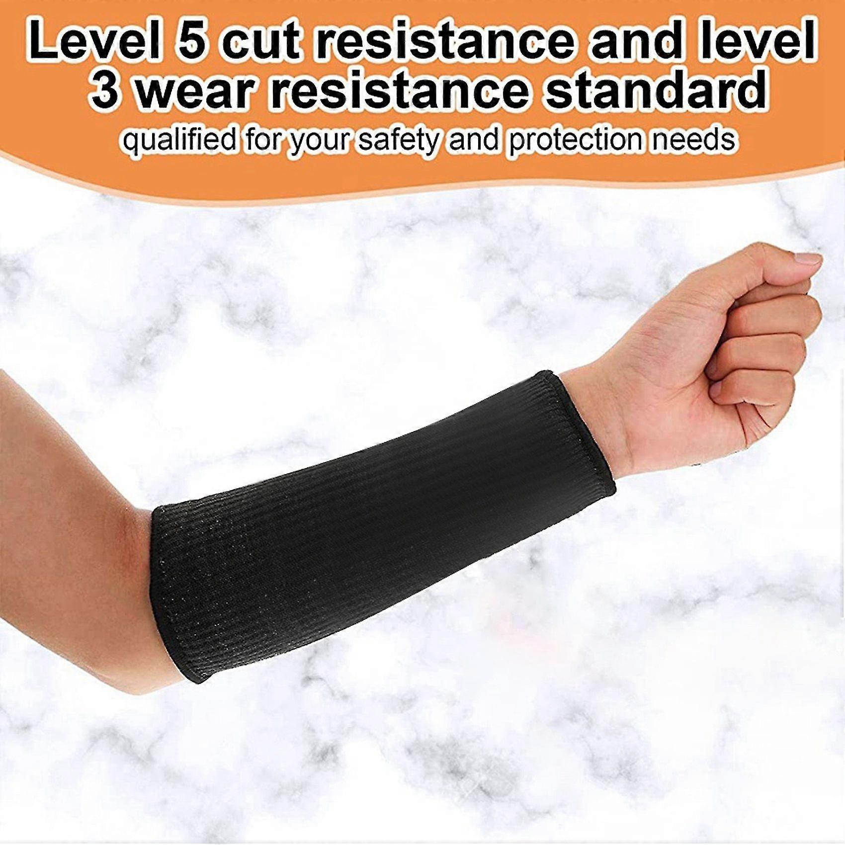 4 Pair Cut And Burn Resistant Sleeves Arm Protection Sleeves Forearm ...