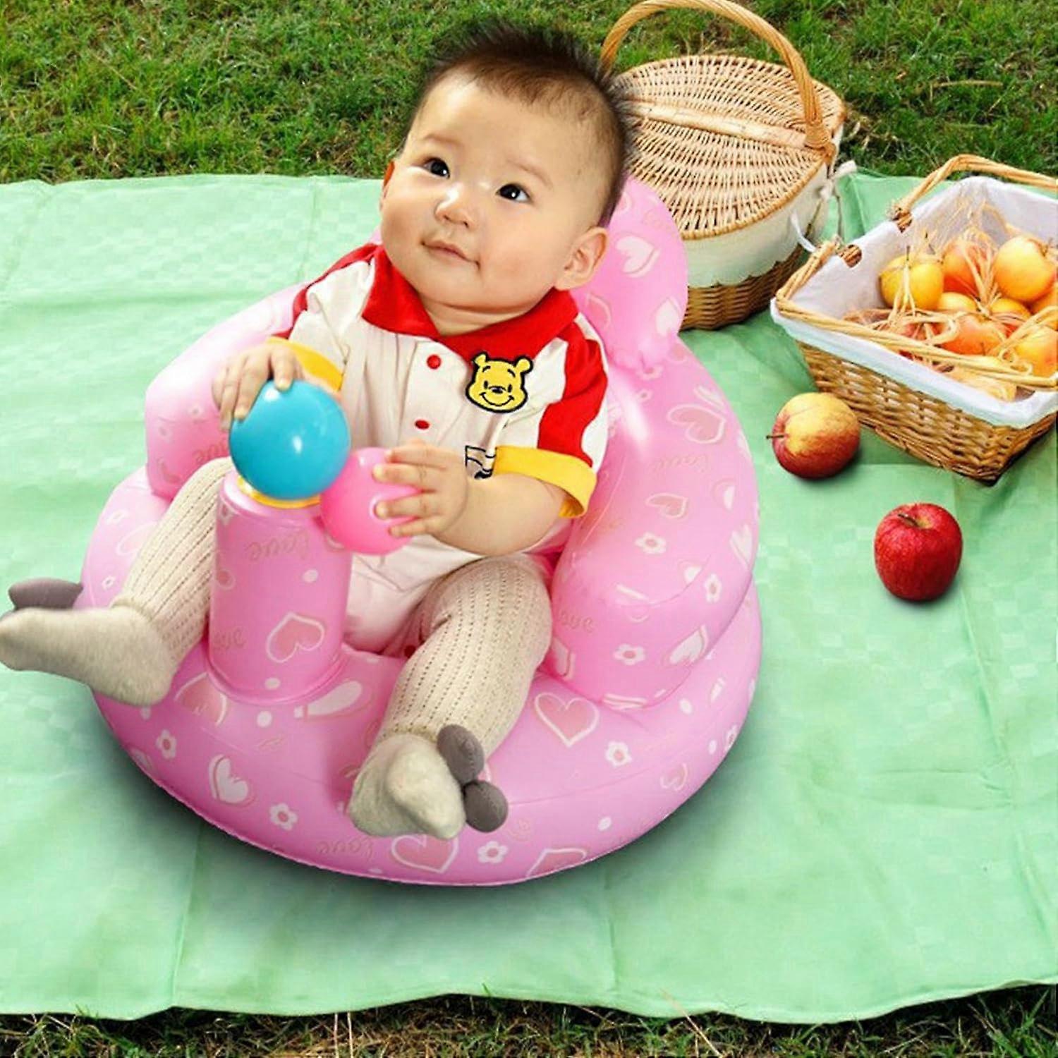 Uppblåsbart säte, Resa barnstol, Uppblåsbar barnstol, Småbarnstol, Små ...