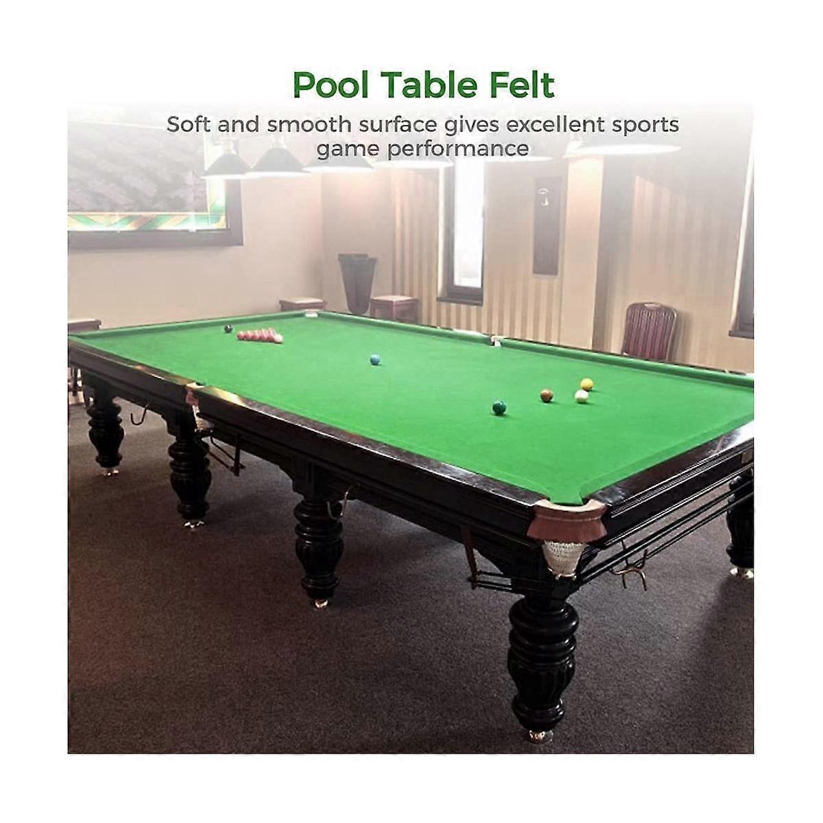 Billiard Cloth,8Ft Felt Cloth for 8Ft Pool Tables,Billiard Protector ...