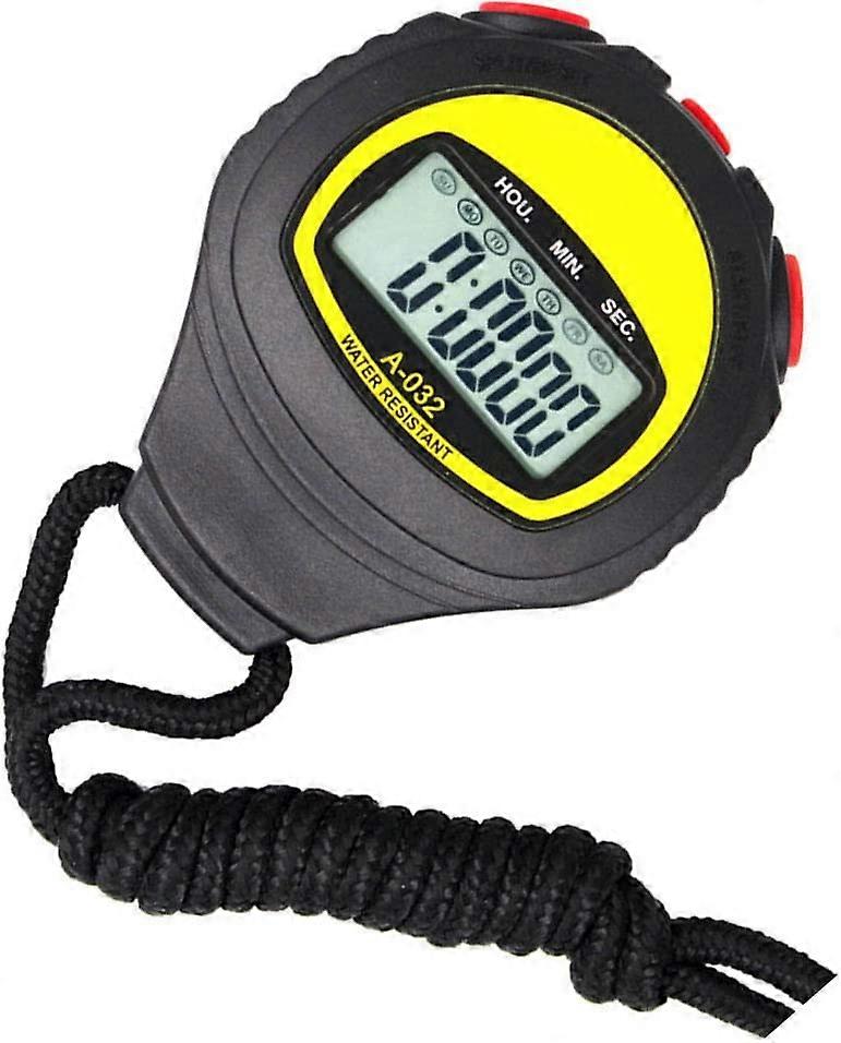 Large Screen Electronic Stopwatch Professional Running Timer Sports ...