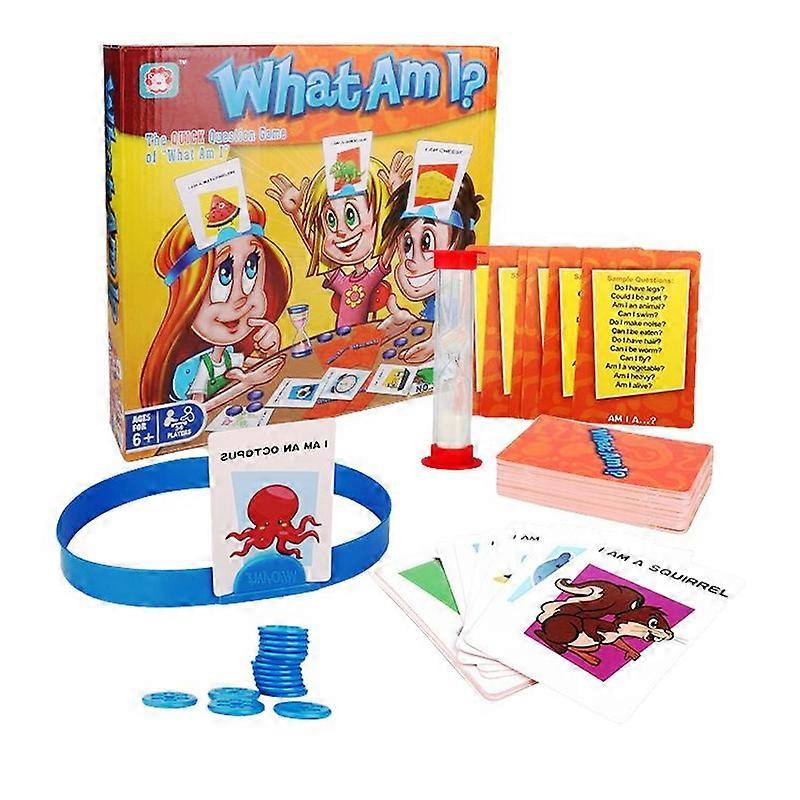 Classic Family Guessing Game What Am I Board Game Toys Memory Training ...