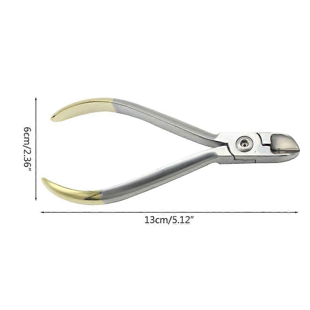 Orthodontic Hard Wire Cutter & Ligature Pin Plier TC-13cm Dental Ortho ...