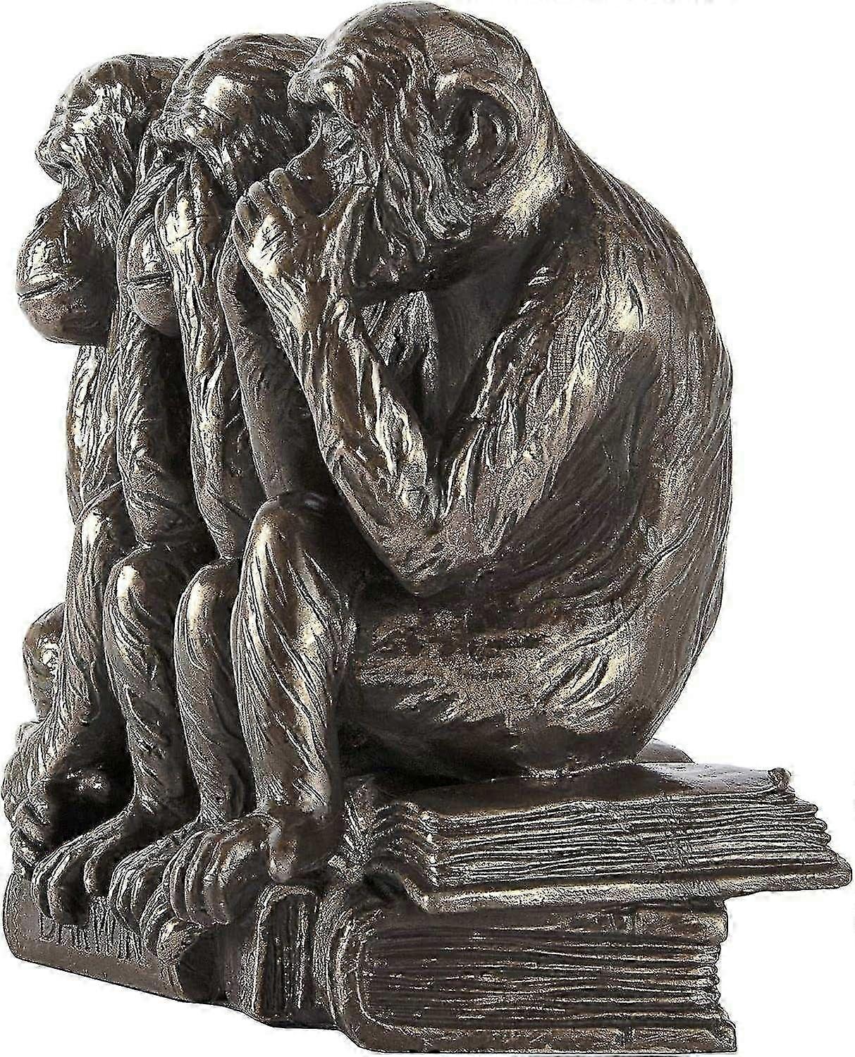 2025 Design Toscano Evil Monkeys Deaf, Blind, Mute Animal Statue ...