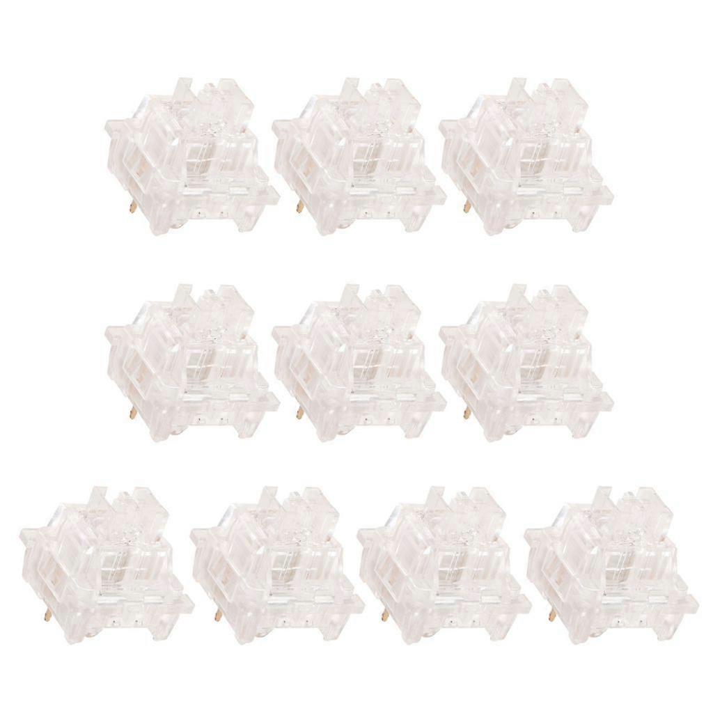 Outemu Silent/Clicky Switches Pre-lubed 3pin RGB SMD for Mechanical Keyboard | Fruugo UK