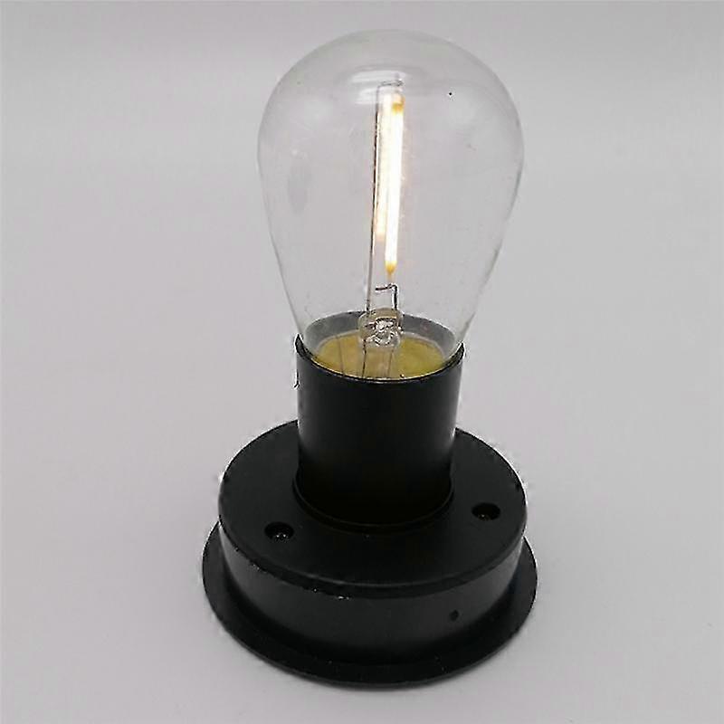 1 Piece Solar-Powered LED Tungsten Filament Bulb Lamp with Automatic ...