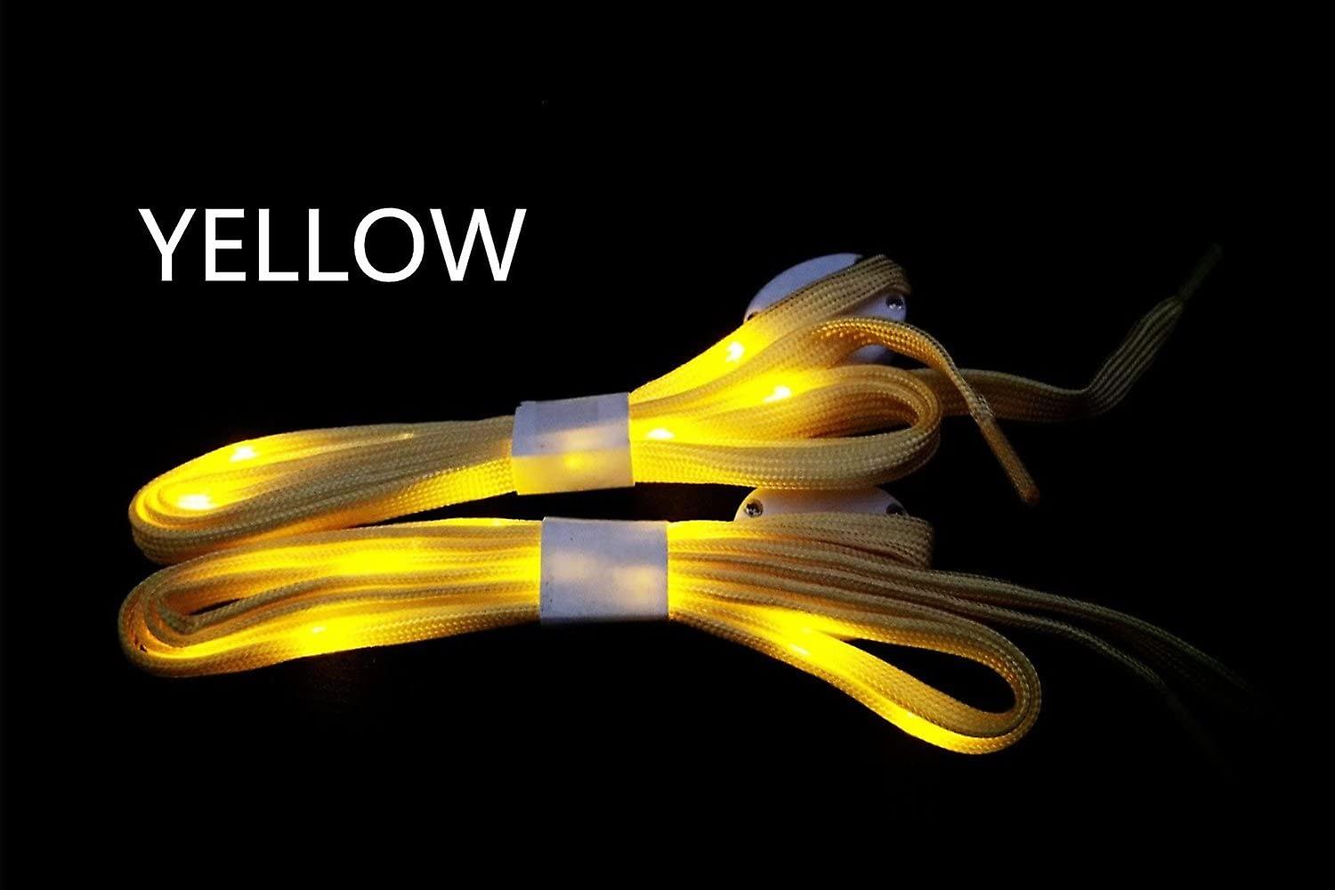 Veeki Nylon Led Laces, 3 modes Light Up Laces For Party Favors Hip-hop ...