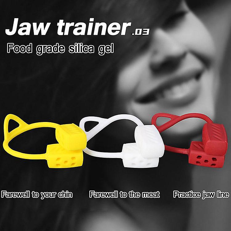 Dww-Facial Muscle Trainer Masseter Jaw Mandible Mouth Face Trainer Food ...